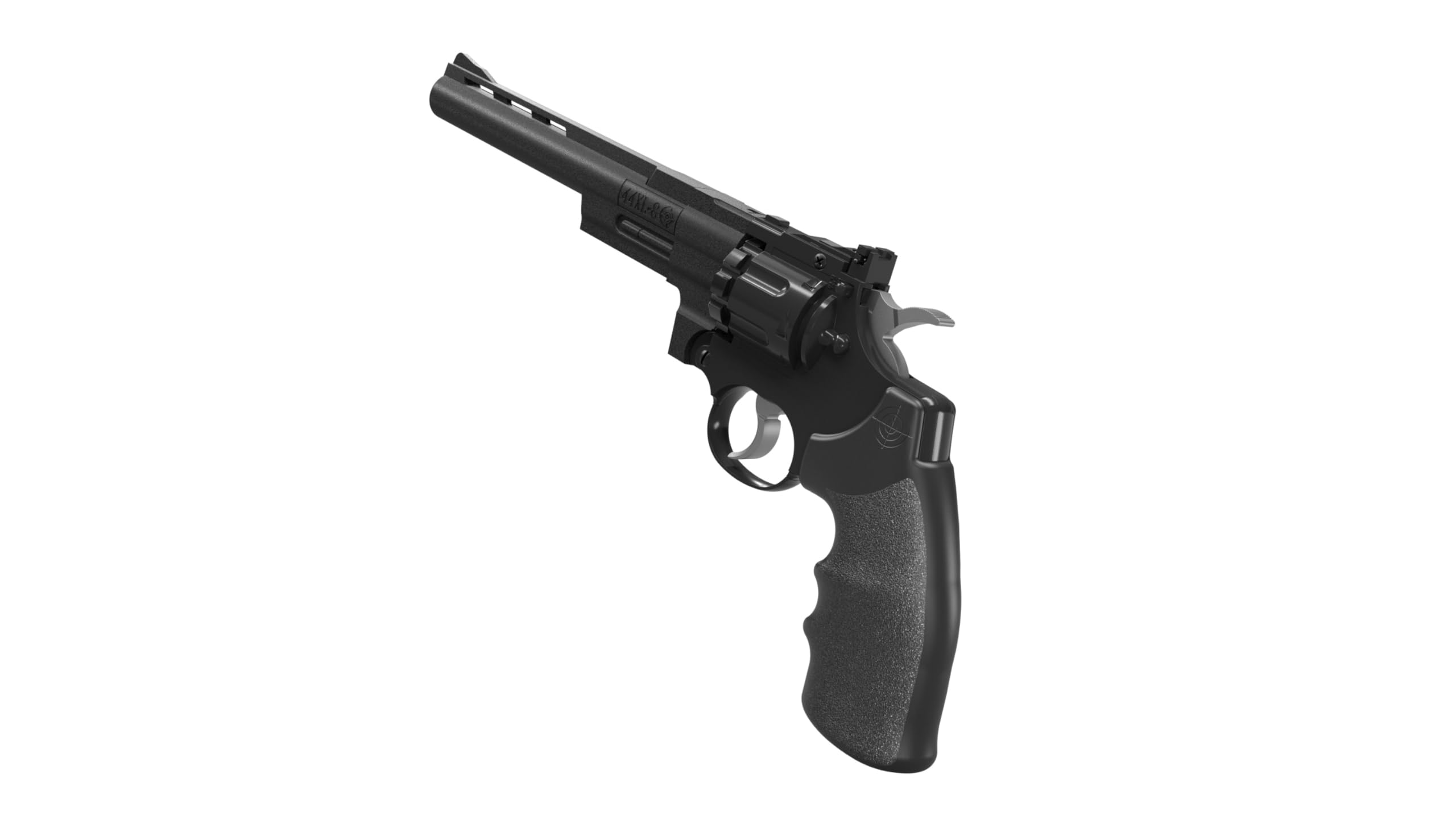 Crosman CR44TTKT Triple Threat CO2-Powered Semi-Auto Dual Ammo Air Revolver