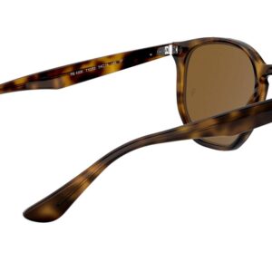 Ray-Ban RB4306 Hexagonal Sunglasses, Light Havana/Polarized Brown, 54 mm