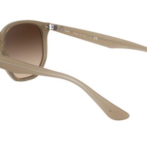 Ray-Ban RB4306 Hexagonal Sunglasses, Opal Beige/Brown Gradient, 54 mm