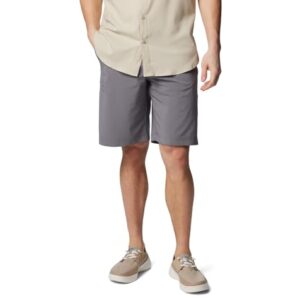 Columbia Men's Standard Grander Marlin II Offshore Short, City Grey, 38x10