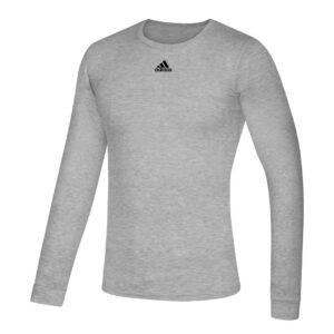 adidas creator long sleeve tee shirt ek0130_grey/black md