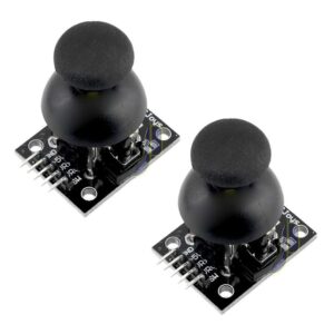 devmo 2pcs joystick breakout module shield ps2 joystick game controller compatible with ar-duino