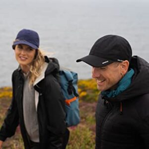 SEALSKINZ | Langham | Waterproof Unisex All Weather Running Cap Hat | Suitable for Outdoor Activities | One Size, Black, V1