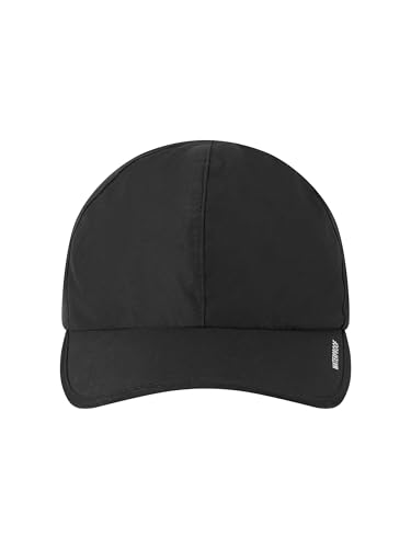 SEALSKINZ | Langham | Waterproof Unisex All Weather Running Cap Hat | Suitable for Outdoor Activities | One Size, Black, V1