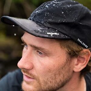 SEALSKINZ | Langham | Waterproof Unisex All Weather Running Cap Hat | Suitable for Outdoor Activities | One Size, Black, V1