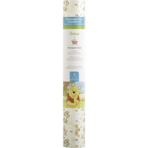 cricut 2005400 disney patterned vinyl sampler 12"x12" 6/pkg-winnie the pooh