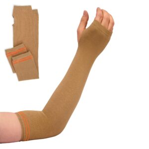 nyortho geri-sleeves arm skin protectors – pair of and washable protects sensitive thin skin from tears & abrasions