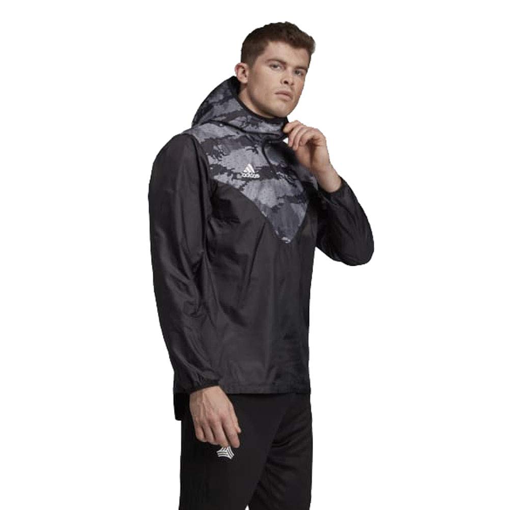 adidas Tango Adv Windbreaker, L/G, Black