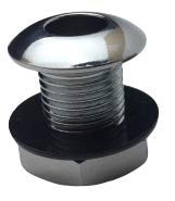 Air Vent for Drums - ROSS Percussion (2 Pack - Chrome)