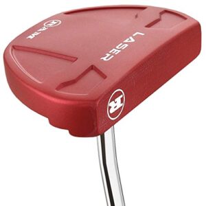 ram golf laser red milled face mallet putter - headcover included 35"