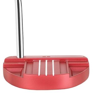 Ram Golf Laser Red Milled Face Mallet Putter - Headcover Included 35"