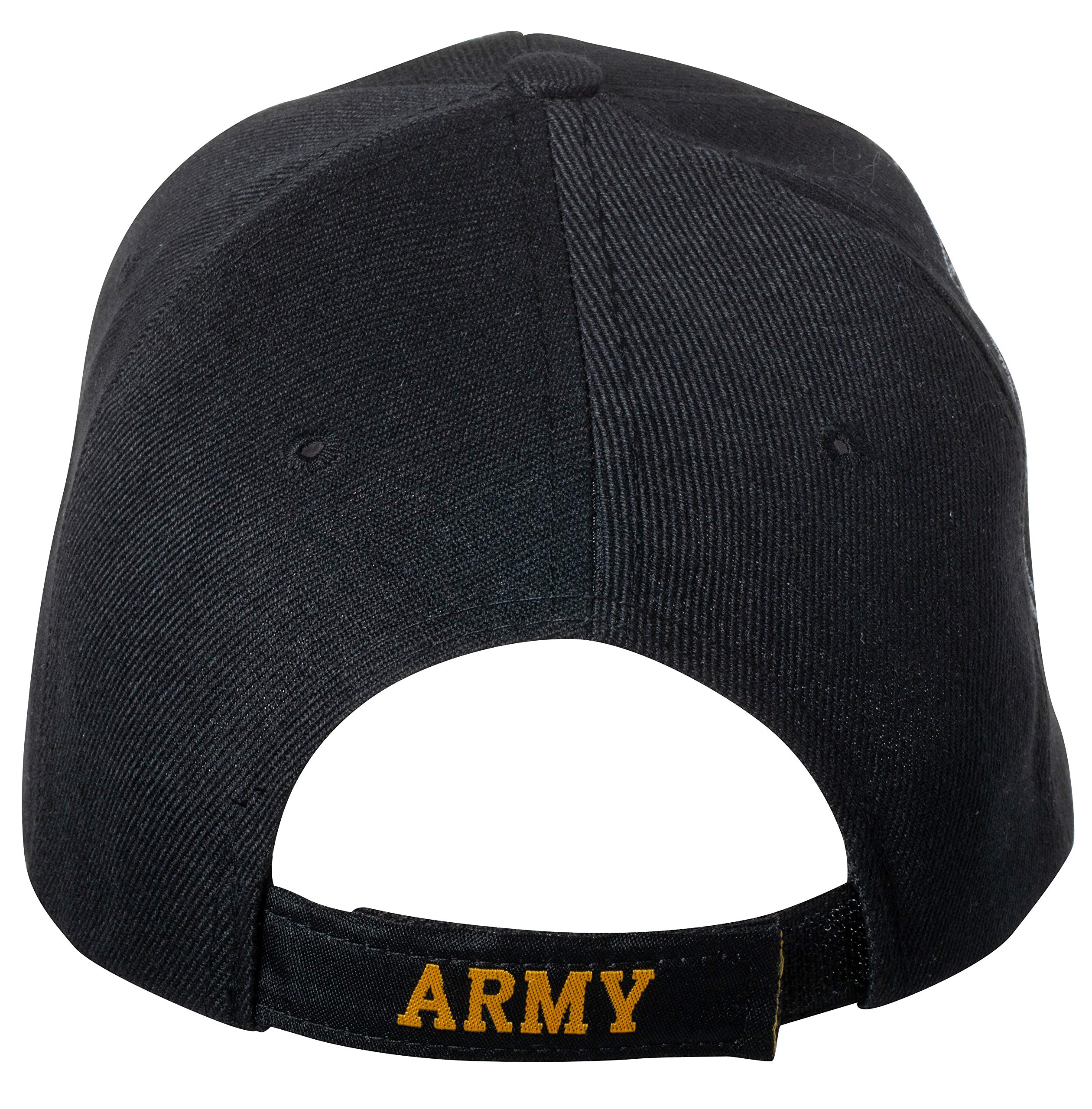 Officially Licensed United States Army Disabled Veteran and Proud of it Embroidered Black Baseball Cap