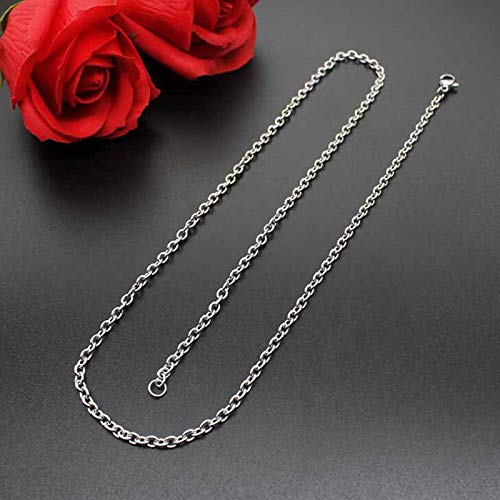 HQ Stainless Steel Cremation Jewelry Urn Necklace with Olive Branch Urn Pendant Memorial Keepsake Ashes Holder Square Pendant (Papa)