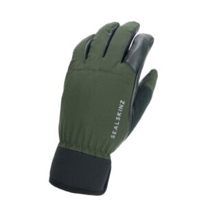 SEALSKINZ Unisex Waterproof All Weather Hunting Glove, Olive Green/Black, XX-Large