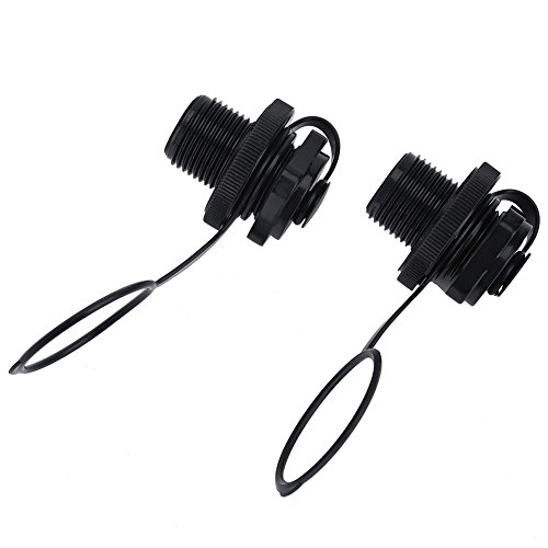 Rubber Boat Air Valve, 2Pcs Air Plugs Replacement Inflatable Plug for Inflatable Kayak Rubber Raft Accessory