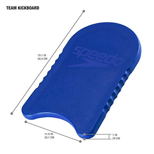 Speedo Unisex-Adult Swim Training Kickboard Adult, Blue w/ Pull Buoy