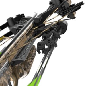 Barnett Whitetail Hunter Crossbow, with 4x32mm Multi-Reticle Scope, 2 Arrows, Lightweight Quiver, STR without Crank Device