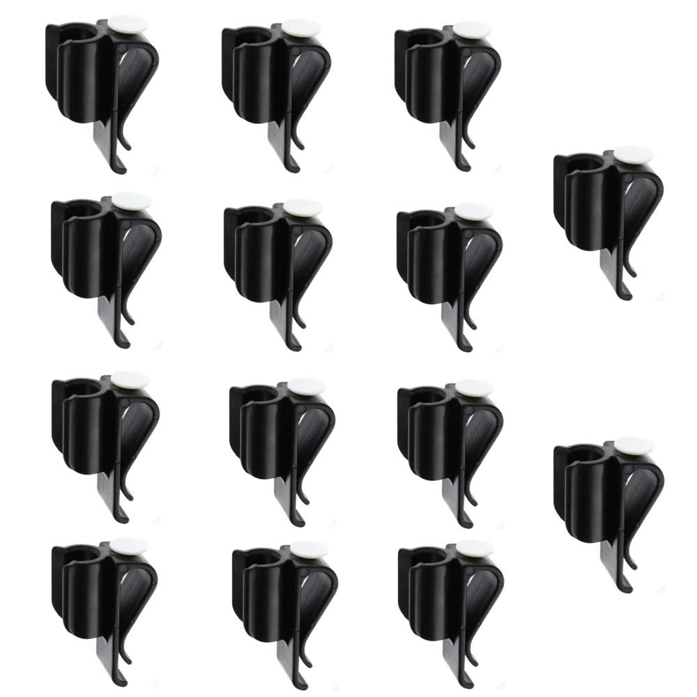 FASTROHY 14Pcs Golf Club Bag Clip On Putter Clamp Holder Putting Organizer Club Ball Marker