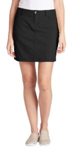 eddie bauer women's adventurer 2.0 skort (black, 12)