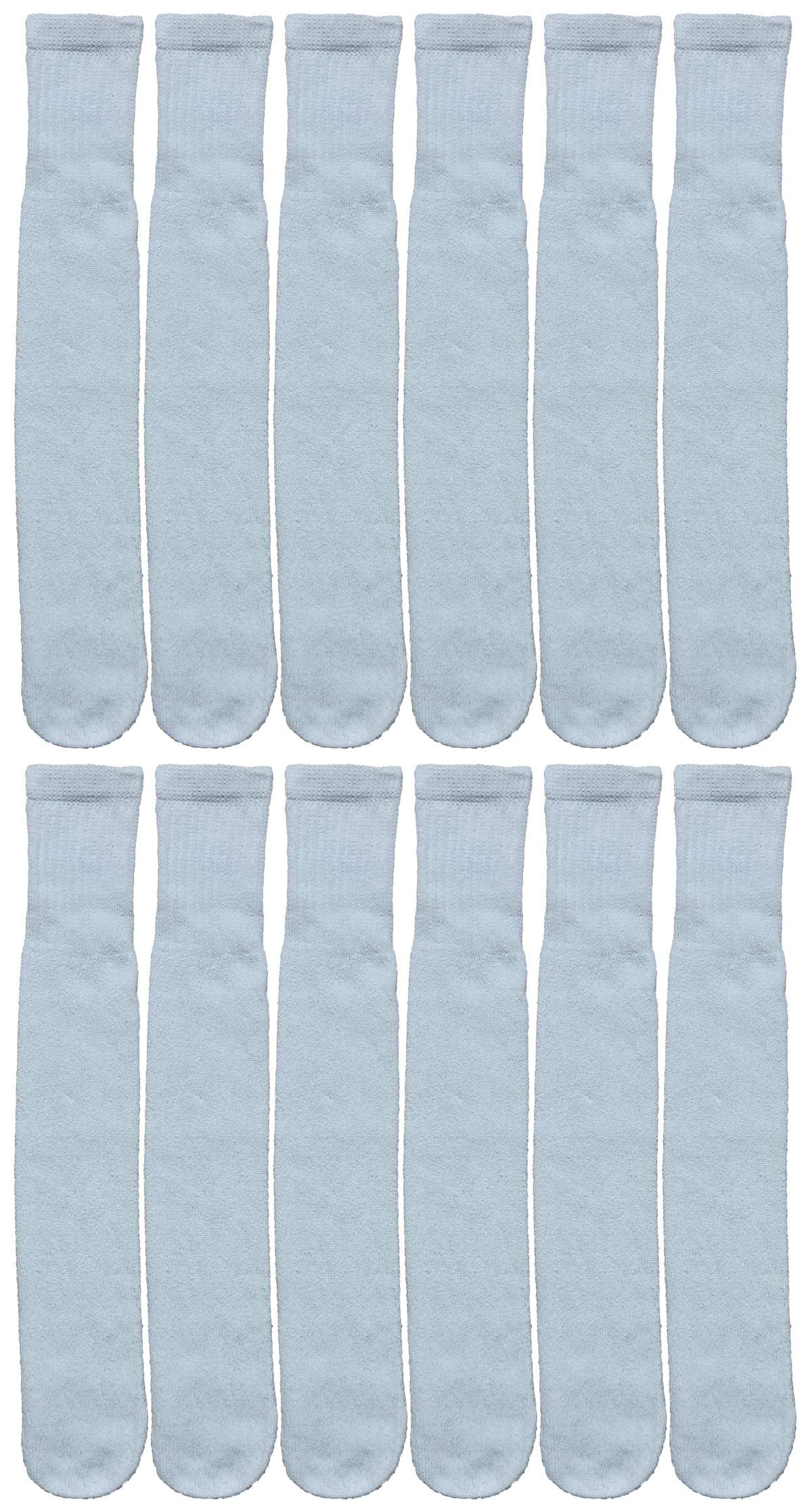 Yacht & Smith Men's & Women's Wholesale Bulk Cotton Tube Socks, Referee Style, by SOCKS'NBULK