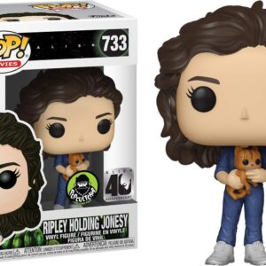 Funko Pop Movies: Alien - Ripley Holding Jonesy Alien 40th Anniversary Limited Edition Figurine