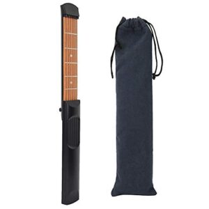 Portable Mini 6 Fret Pocket Acoustic Guitar Practice Tool Gadget Chord Trainer