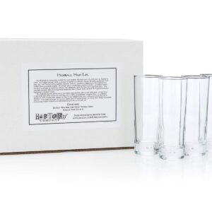 HISTORY COMPANY The Original “New York Long Drink” Highball Glass 4-Piece Set (Gift Box Collection)