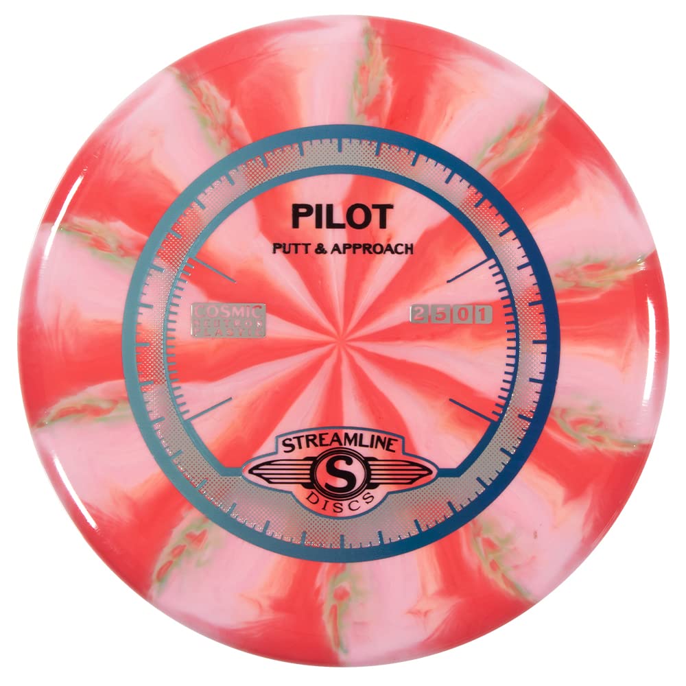 Streamline Discs Cosmic Neutron Pilot Disc Golf Putter (165-170g / Colors May Vary)