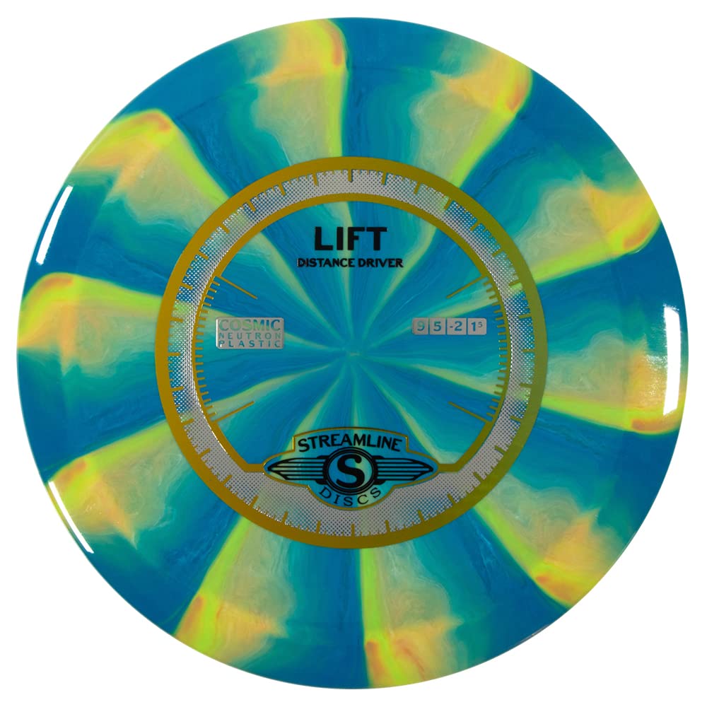 Streamline Discs Cosmic Neutron Lift Disc Golf Distance Driver (170-175g / Colors May Vary)