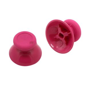 2-pack hot pink 3d replacement joystick thumb stick cap for xbox one& xbox one slim controller