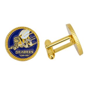 desert cactus united states navy cufflinks formal wear us navy (cufflinks - seabees)