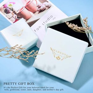 MADEONE 18K gold plating Cat or Foxes adjustable ring for women hypoallergenic Jewelry Christmas gifts with Box Packing (Cat claw ring)