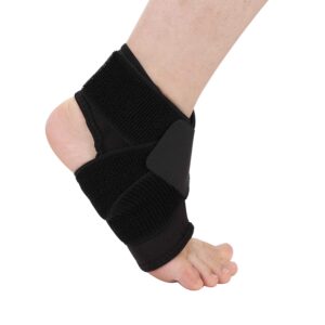 ankle brace support sport adjustable breathable sleeve compression ankle wrap for men women pain relief sprains sports injuries recovery