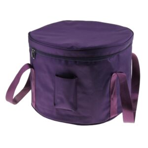 carrying case padded travelling bag for bowl parts, 14inch