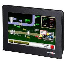 red lion controls/n-tron cr10000700000210 7" widescreen hmi with 2 serial, 1 ethernet, usb device, protocol conversion, convert between serial, usb and ethernet devices