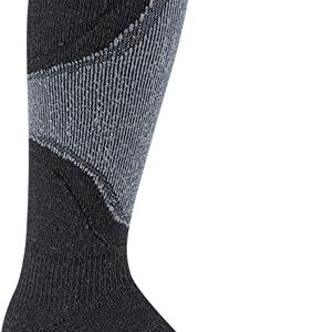 Wigwam Sirocco Midweight with Wool OTC Socks, Black - Medium