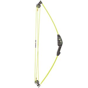 Bear Archery Spark Youth Bow Set, Ambidextrous, Flo Green