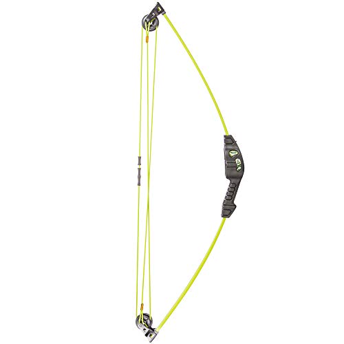 Bear Archery Spark Youth Bow Set, Ambidextrous, Flo Green