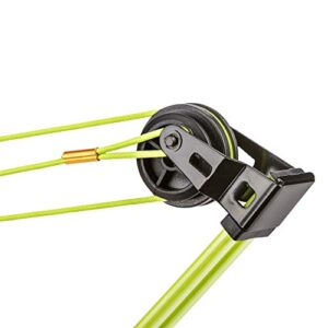 Bear Archery Spark Youth Bow Set, Ambidextrous, Flo Green