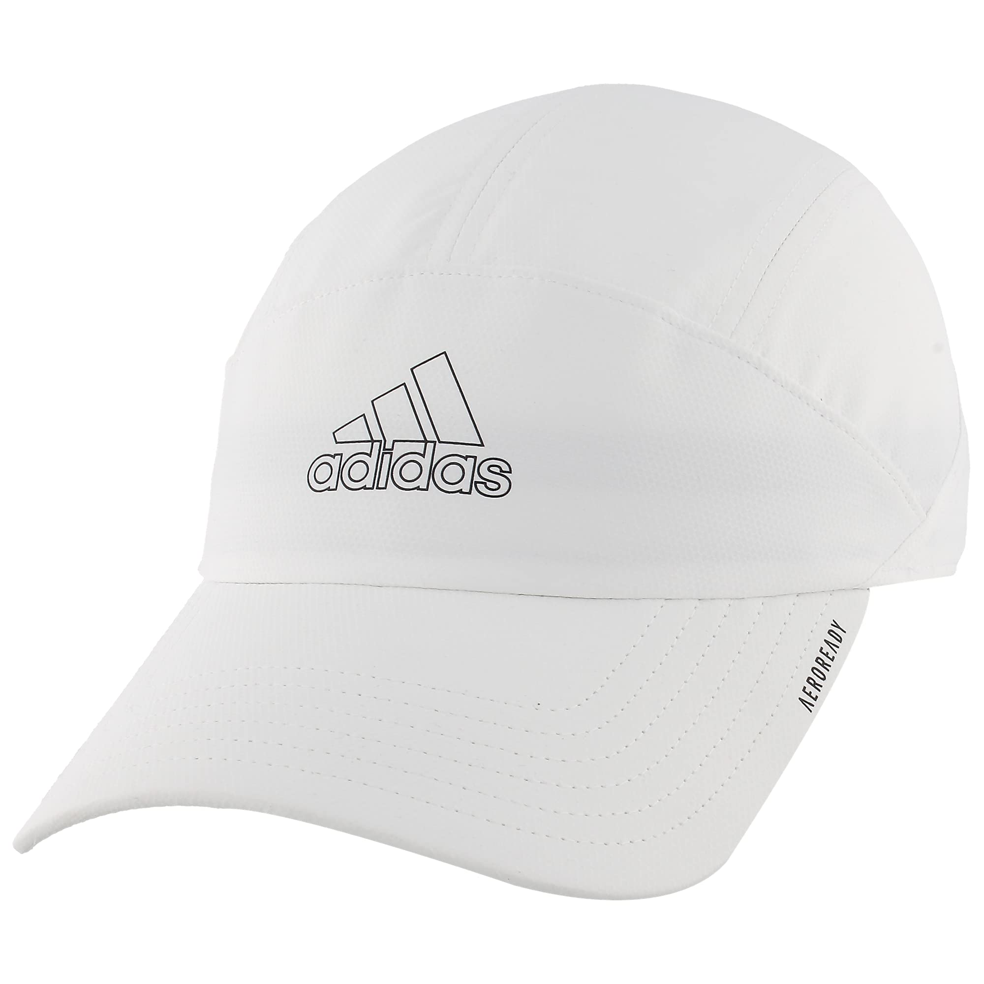 adidas Women's Superlite Trainer Sport Performance Relaxed Adjustable Cap, White/Black, One Size