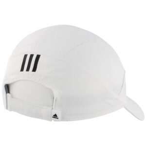 adidas Women's Superlite Trainer Sport Performance Relaxed Adjustable Cap, White/Black, One Size