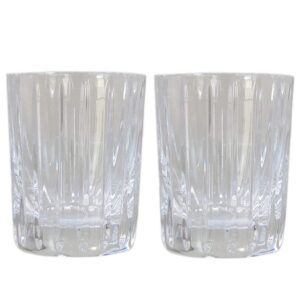 baccarat crystal harmonie extra small tumbler no 7 glass - clear - set of 2