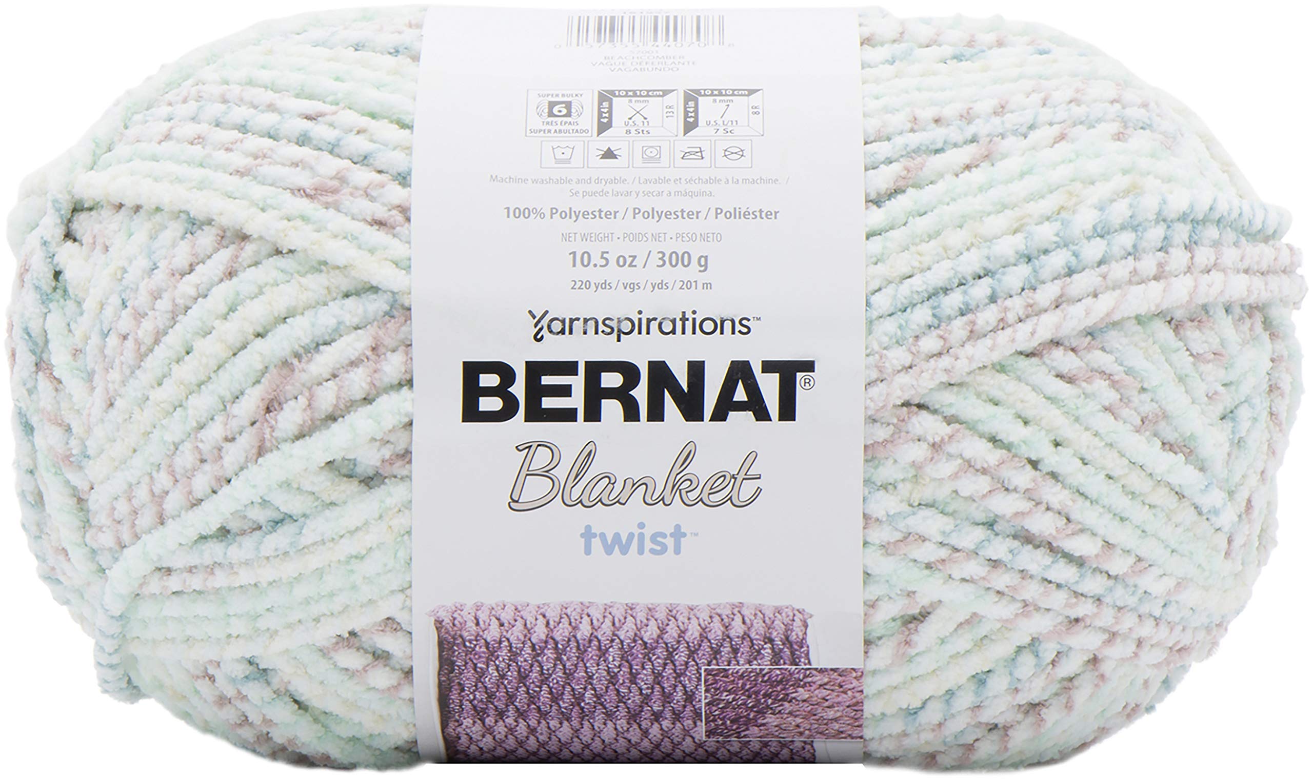 BERNAT BLANKET TWIST, BEACHCOMBER