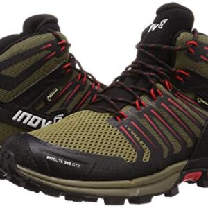 Inov-8 Men's Roclite 345 GTX Hiking-Boots, Brown/Red, 8.5