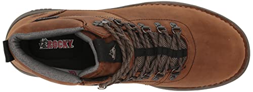 ROCKY Legacy 32 Waterproof Hiking Boot Size 8(W) Brown