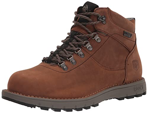 ROCKY Legacy 32 Waterproof Hiking Boot Size 8(W) Brown