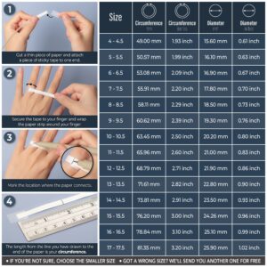 ThunderFit Silicone Wedding Ring for Women - Rubber Engagement Band - Width 5.5mm Thickness 1.5mm (Marble, 7-7.5 (17.80mm)