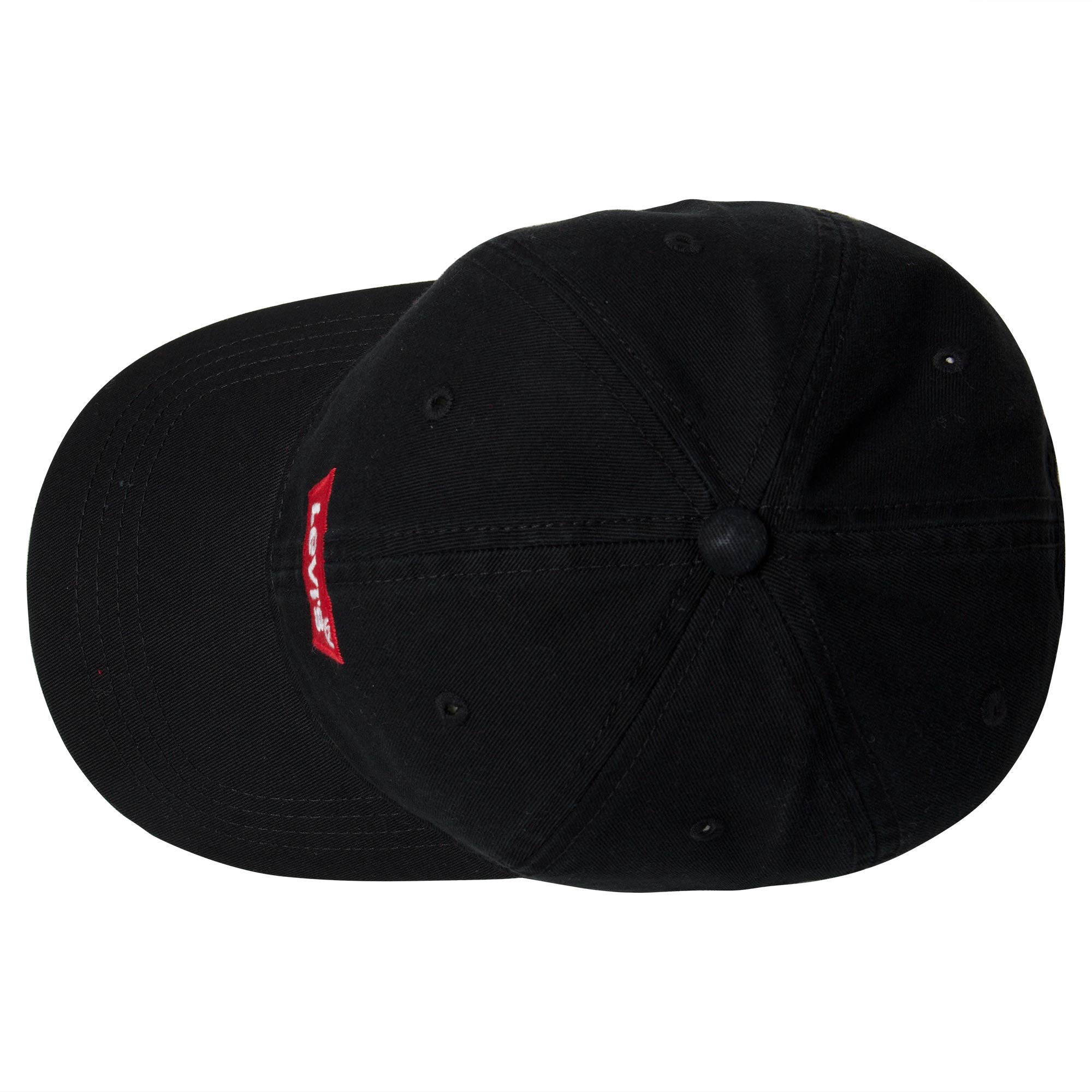 Levi's Men's Classic Baseball Hat with Logo, Black Four, One Size