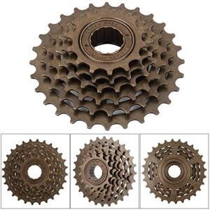 VGEBY1 Bicycle Freewheel Set, 6 Speed 14T-28T Bike Cassette Sprocket for Mountain Bikes Cycling Replacement Accessory