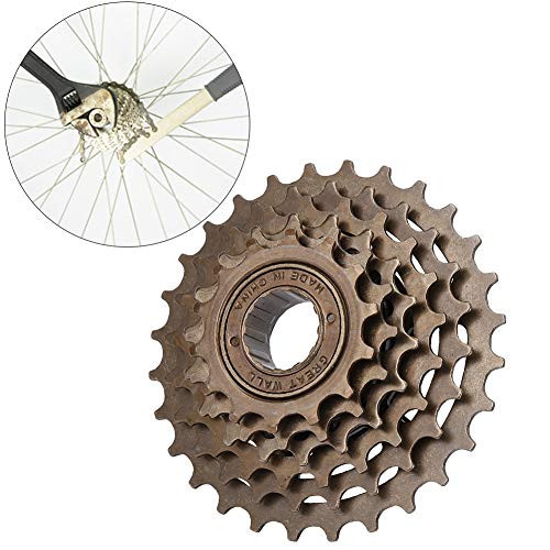 VGEBY1 Bicycle Freewheel Set, 6 Speed 14T-28T Bike Cassette Sprocket for Mountain Bikes Cycling Replacement Accessory